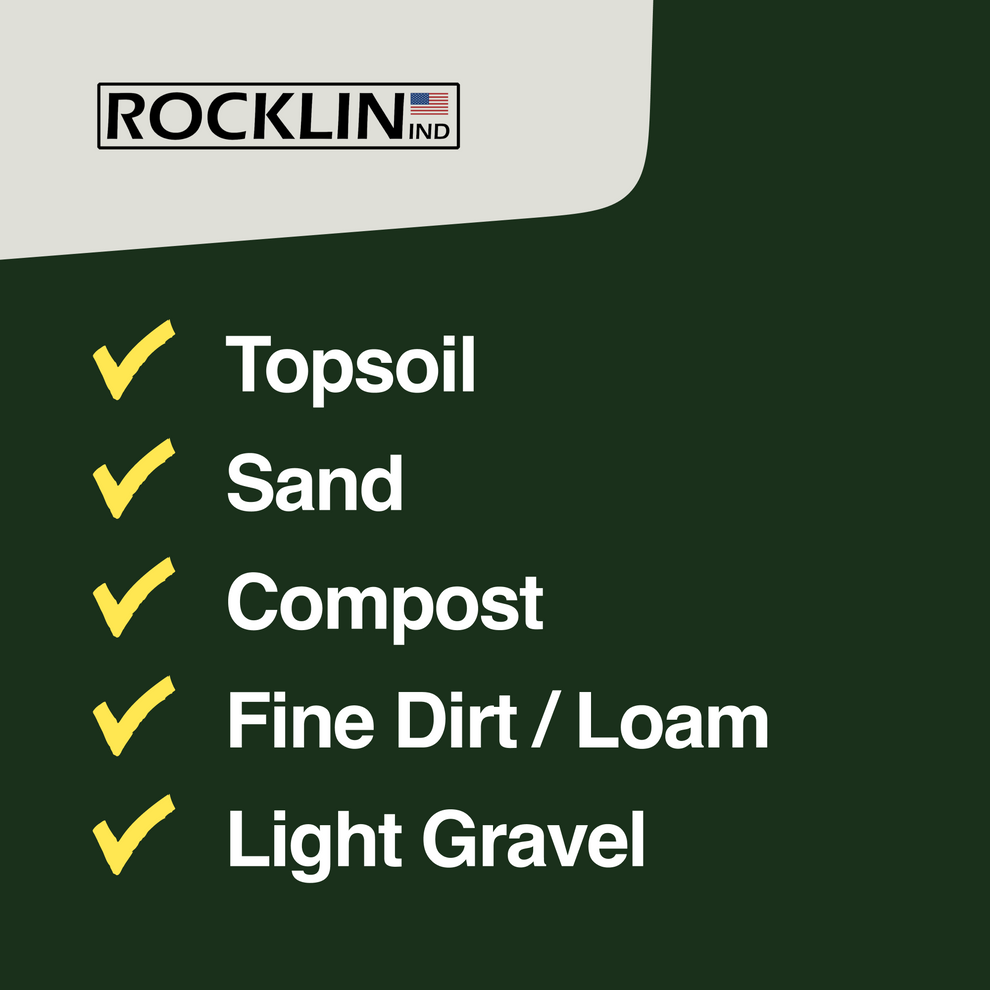 Rocklin™ Lawn Leveling Rakes – Rocklin Industry